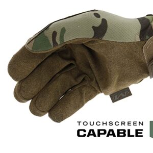 Mechanix Wear: The Original Tactical Work Gloves with Secure Fit, Flexible Grip for Multi-Purpose Use, Durable Touchscreen Safety Gloves for Men (Camouflage - MultiCam, X-Large)