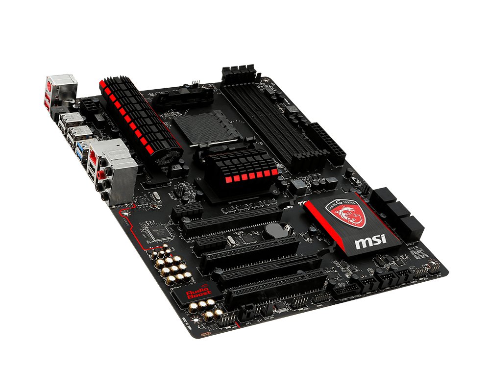 MSI 970 GAMING DDR3 2133 ATX AMD Motherboard