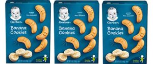 gerber graduates banana cookies 5oz. (pack of 3)