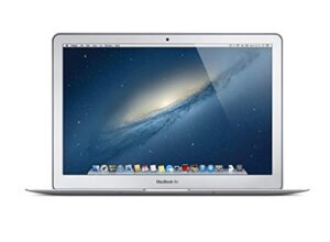 apple macbook air 13" (mid 2013) - core i5 1.3ghz, 4gb ram, 128gb ssd (renewed)