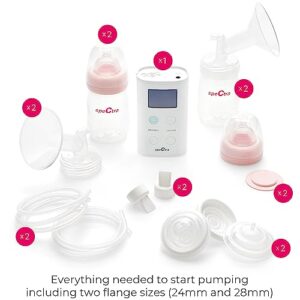 Spectra - 9 Plus Portable Electric Breast Milk Pump for Baby Feeding