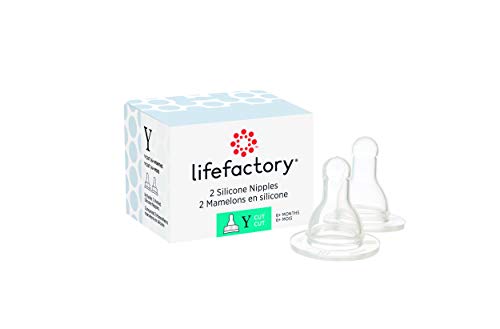 LIFEFACTORY Nipples Y Cut 2pk, 2 CT