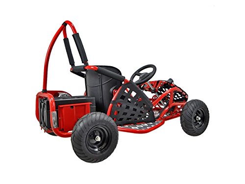 Go-Bowen Baja 1000W 48V Electric Kids Go-Kart - Red