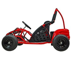 Go-Bowen Baja 1000W 48V Electric Kids Go-Kart - Red