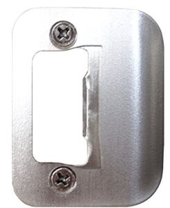 gator door latch restorer - strike plate (satin nickel)