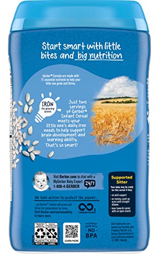 Gerber Rice Cereal Single Grain 16 Oz (453.59 G)