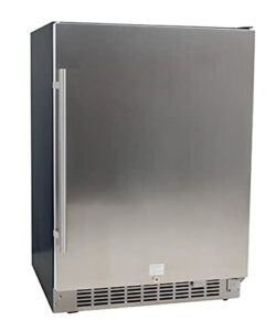 edgestar cbr1501sld 5.49 cu. ft 142 can built-in stainless steel beverage cooler