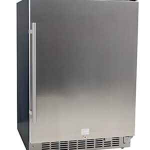 EdgeStar CBR1501SLD 5.49 Cu. Ft 142 Can Built-in Stainless Steel Beverage Cooler