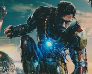 robert downey jr. (iron man) signed 8x10 photo