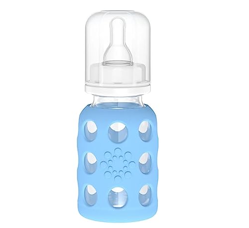 Lifefactory Baby Bundle - Bottle Set - Sky/Mint - 4 oz - 2 pk