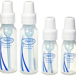 Dr. Browns Bottles 4 Pack (2 - 8 oz bottles) and (2 - 4 oz bottles)