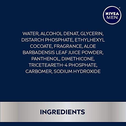 Nivea Men Maximum Hydration Post Shave Balm with Aloe Vera and Provitamin B5, 3 Pack of 3.3 Fl Oz Bottles