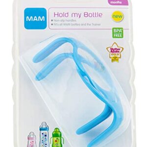 MAM Hold My Bottle Handles Blue 2 per Pack