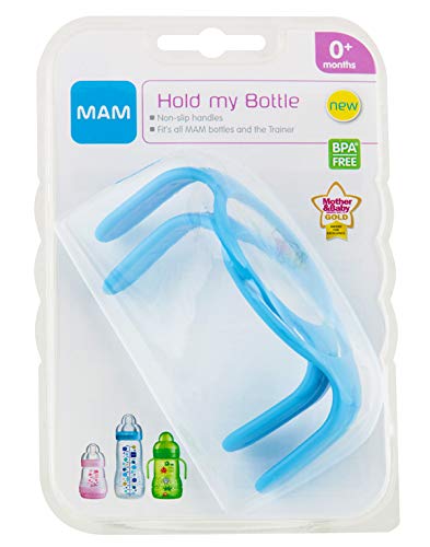 MAM Hold My Bottle Handles Blue 2 per Pack