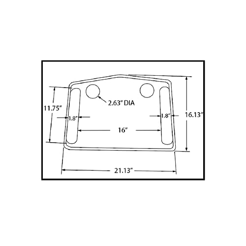 Jobar 47903800 Walker Tray Jb4790 Box Of 1