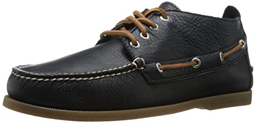 Sperry Men's Authentic Original Chukka Boot, Black Tumbled, 10.5 M US