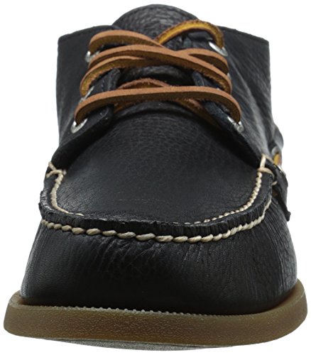 Sperry Men's Authentic Original Chukka Boot, Black Tumbled, 10.5 M US