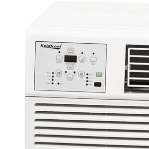 Koldfront WAC8001W 8,000 BTU Window Air Conditioner with 3,500 BTU Heater and Remote