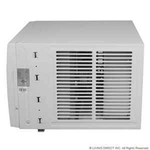 Koldfront WAC8001W 8,000 BTU Window Air Conditioner with 3,500 BTU Heater and Remote