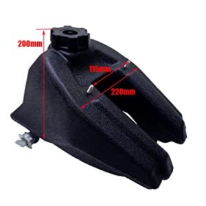 Gas Fuel Tank for Kazuma Meerkat Redcat KMX50 Hensim 50cc 70cc 90cc Kids ATV Quad 4 Wheeler