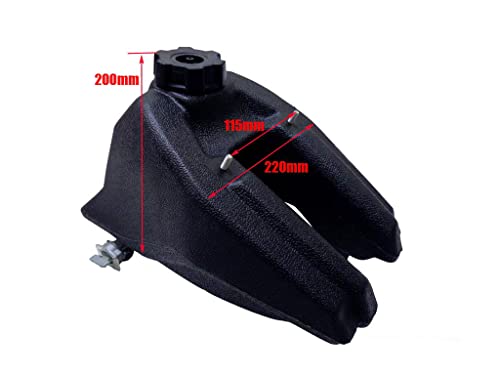 Gas Fuel Tank for Kazuma Meerkat Redcat KMX50 Hensim 50cc 70cc 90cc Kids ATV Quad 4 Wheeler