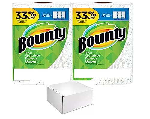 Bounty Select-A-Size, 2-ply Paper Towel Big Roll - White - 2-Pack