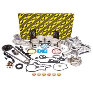 evergreen ok2000/2/0/0 fits 85-95 toyota 2.4l sohc 8v 22r 22re 22rec master overhaul enigne rebuild kit