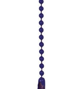 24" Long Dog Tag Chain (Purple)