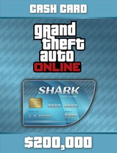 grand theft auto online: tiger shark cash card [online game code]