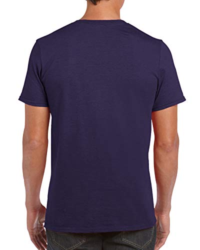 Gildan Men's Softstyle Ringspun T-shirt - Medium - Dark Heather