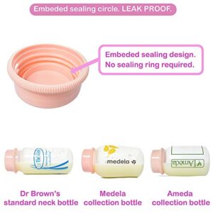 Nenesupply Travel Cap for Narrow Neck Feeding Bottle. Replace Dr Brown Travel Cap Dr Brown Cap and Medela Cap Bottle Cap for Dr Brown Bottle Dr Browns Bottle Medela Bottle Evenflow Bottle Ameda Bottle