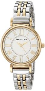 anne klein women's two-tone bracelet watch