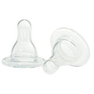 Dr. Brown's Natural Flow Baby Bottle Nipple - Ultra-Preemie, Super Slow Flow - 6pk - 0m+