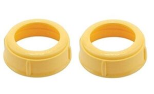 medela bottle nipple collars rings new! for slow or medium flow wide base (2 collars)