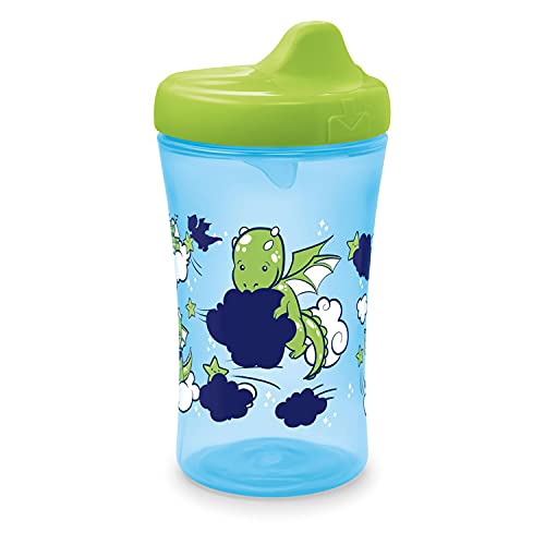 NUK Hide 'n Seek Hard Spout Cup | Sippy Cup with Color-Changing Designs | 2 Pack