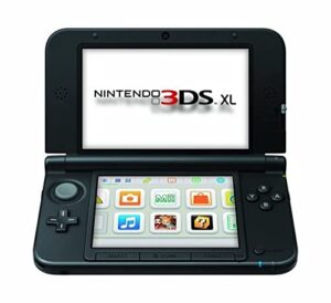 nintendo 3ds xl handheld system - black/black (renewed)