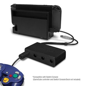 Hyperkin 4-Port Controller Adapter for GameCube Compatible with Nintendo Switch/ Wii U/ PC