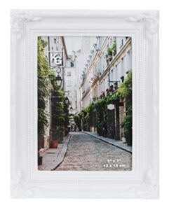 kieragrace kg georgia photo frame - white, 5" x 7"