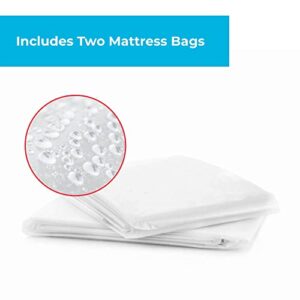 Linenspa Mattress Bag - 2 Pack Queen/Full Mattress Bag for Moving and Storage - Mattress Protection - Queen/Full Mattress Storage Bag – Mattress Storage bag Queen/Full