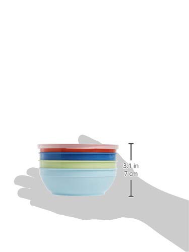 First Essentials by NUK Bunch-a-Bowls, Assorted Colors, 4-Pack