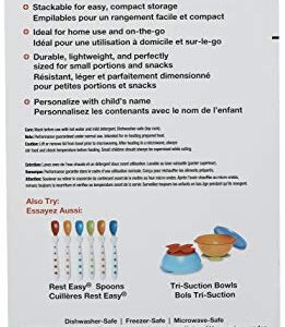 First Essentials by NUK Bunch-a-Bowls, Assorted Colors, 4-Pack