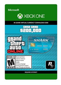 grand theft auto v - tiger shark cash card - xbox one digital code