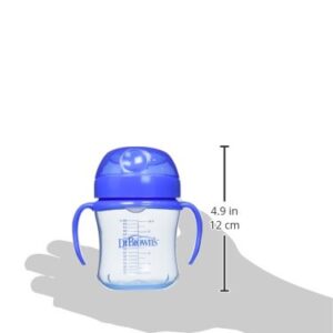 Dr. Brown's Soft-Spout Transition Cup, 6 oz (6m+), Blue, Single