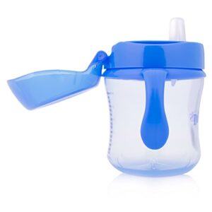 Dr. Brown's Soft-Spout Transition Cup, 6 oz (6m+), Blue, Single