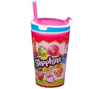 Snackeez Shopkins 2 in 1 Snack and Drink Cup