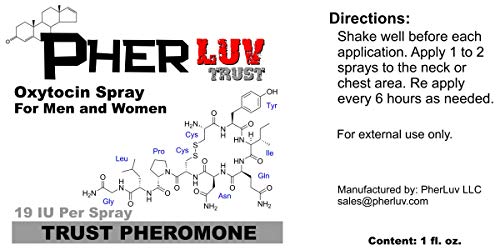 PherLuv Oxytocin Pheromone Spray for Men and Women Attractant