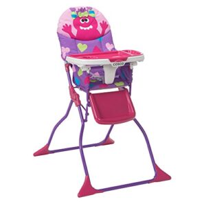 cosco simple fold deluxe high chair, monster shelley