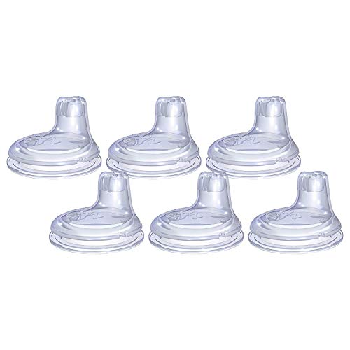 Nuby Sippy Gripper Cup Replacement Spouts - 6 Count