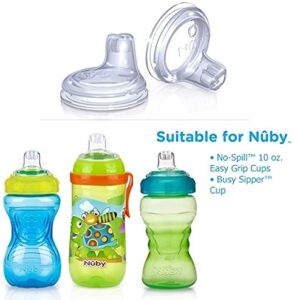 Nuby Sippy Gripper Cup Replacement Spouts - 6 Count