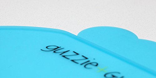 guzzie+Guss Perch Silicone Table Chair Placemat, Made of Food Grade Silicone, Easy to Clean, Dishwasher Safe, Green